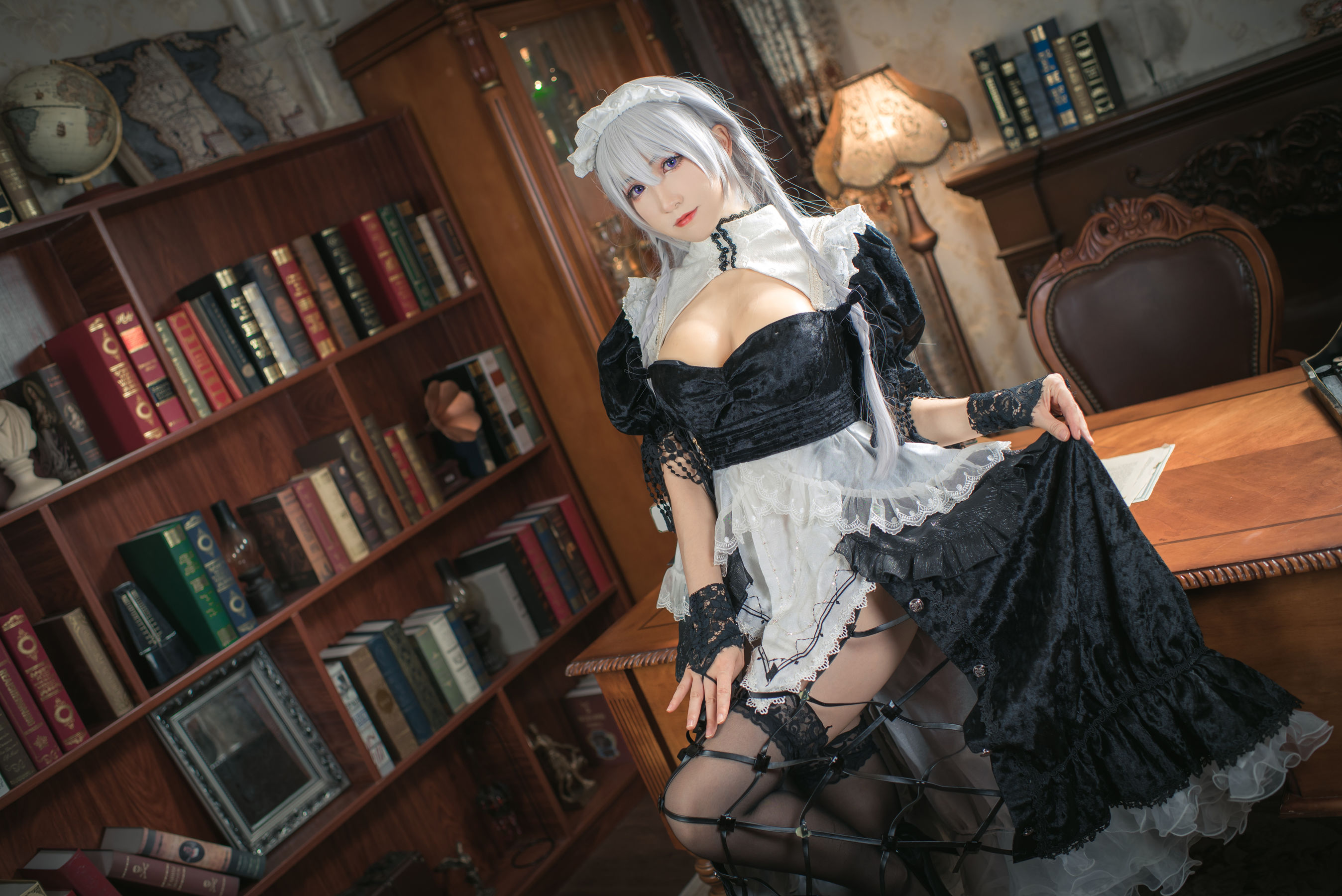 [福利COS] Coser衣衣 - 赫敏（30P）-爱变色