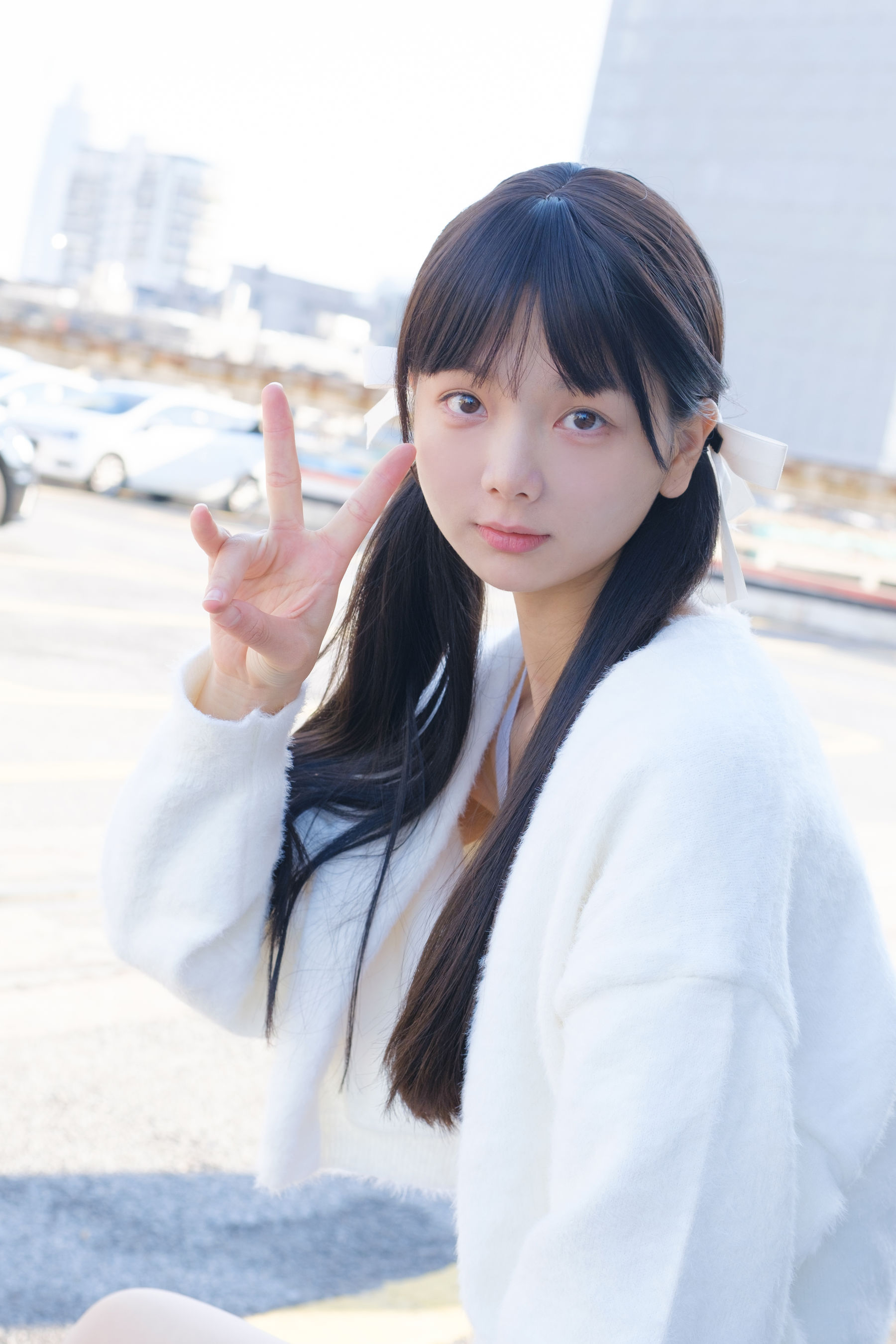 [福利COS] 柴系小乖(稚乖画册) - 夜夜 天台停车场肉丝 Lolita（83P）-爱变色