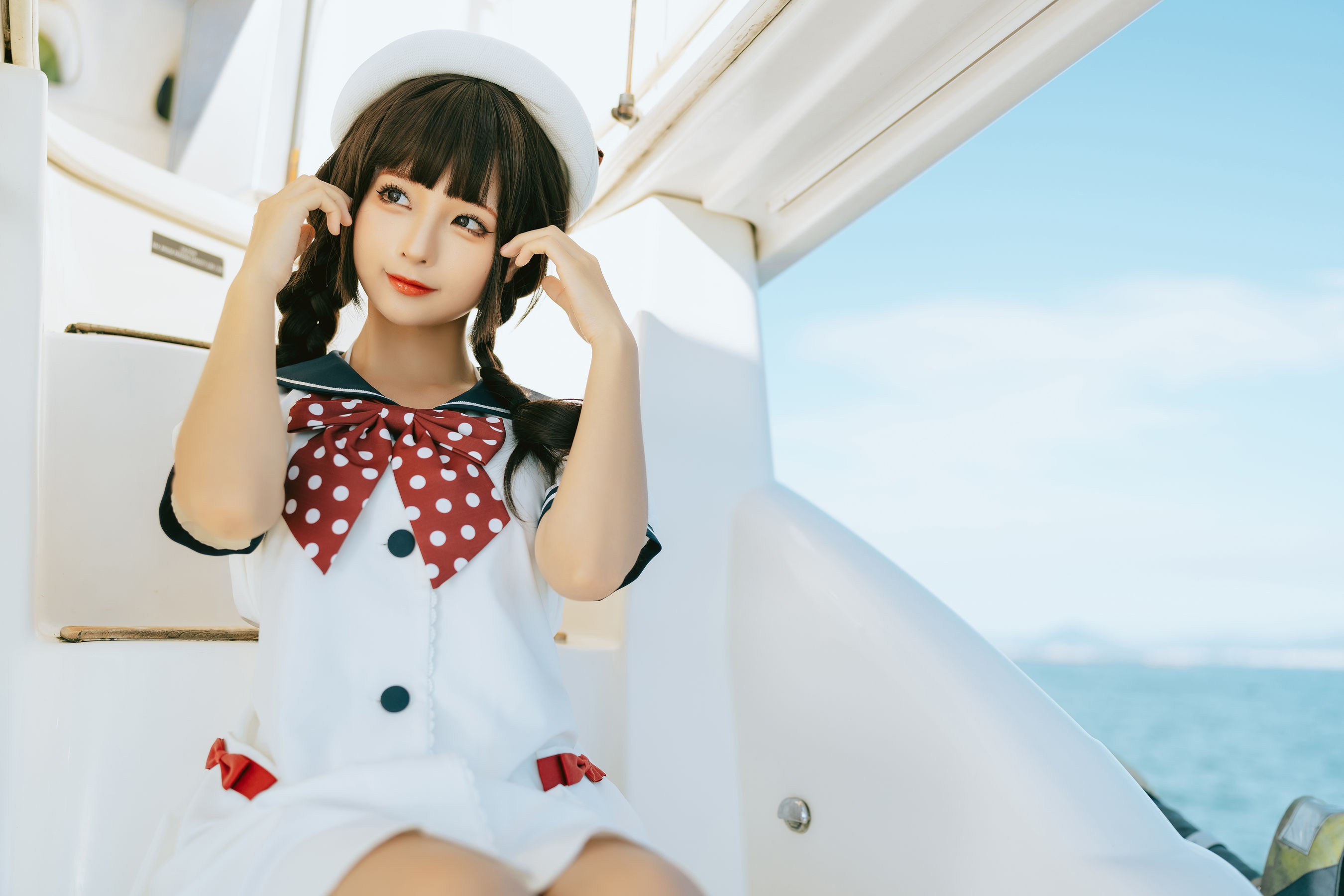 [福利COS] 动漫博主蠢沫沫 - 水手日记（绅士版）（125P）-爱变色